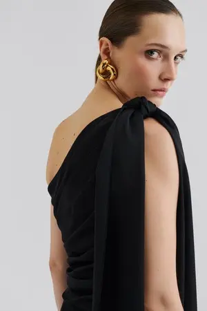 MALINA Nelly One Shoulder Mini Dress
