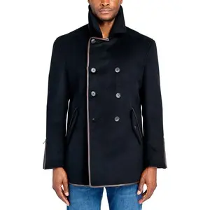 W.R.K Bern Wool Blend Peacoat