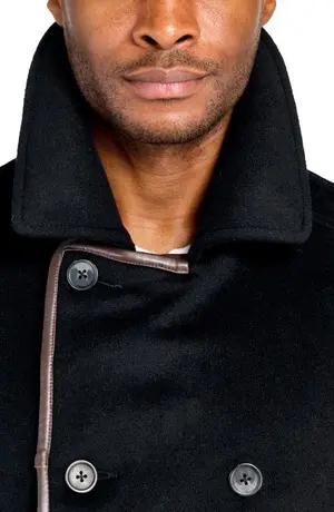 W.R.K Bern Wool Blend Peacoat