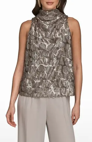 Donna Karan New York Printed Tops