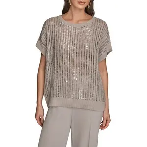Donna Karan New York Drop Shoulder Sweaters For Women