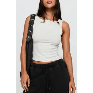 Princess Polly Bleeker Marl Sleeveless Top