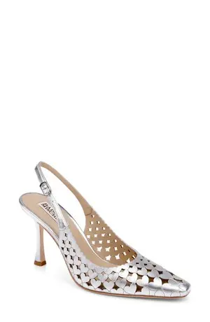 Badgley Mischka Laser Cut Shoes For Women