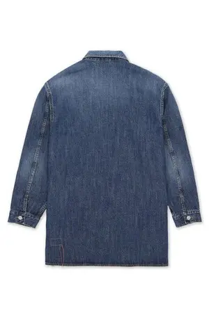 FORTELA Denim Shirt Dress