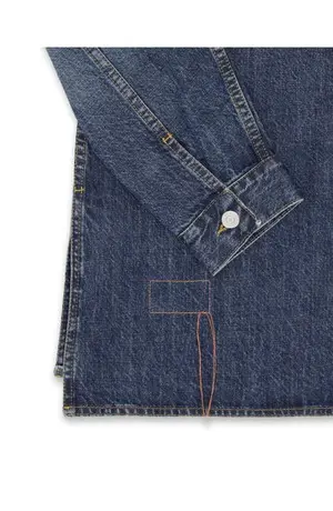 FORTELA Denim Shirt Dress
