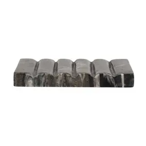 STORIED HOME Mélange Marble Soap Dish
