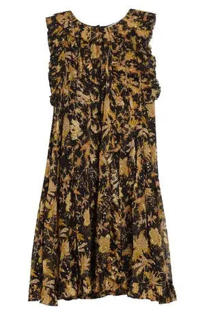 Ulla Johnson Signe Floral Silk-blend Dress
