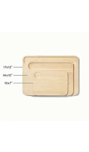 CARAWAY 4 Piece Cutting Board Set In Neutral