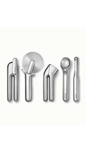 CARAWAY Kitchen Gadget Set In Metallic - Silver