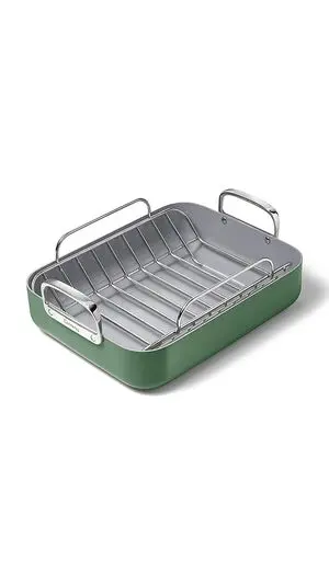 CARAWAY Roasting Pan With Rack - Sage