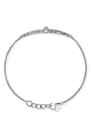 John Hardy Spear Station Diamond Bracelet