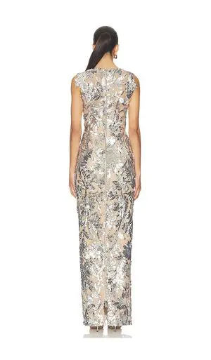 BRONX BANCO Violet Maxi Dress