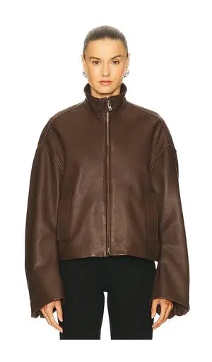 GRLFRND Romy Leather Jacket