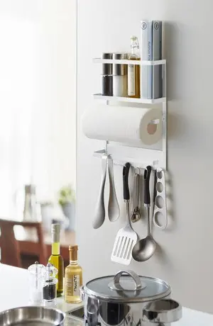 YAMAZAKI Magnetic Kitchen Organizer