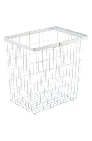 YAMAZAKI Wire Basket - White