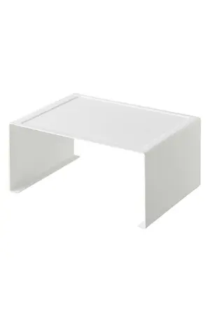 YAMAZAKI Stackable Countertop Shelf - White