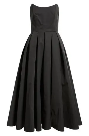 FREEMARKET Strapless A-line Dress