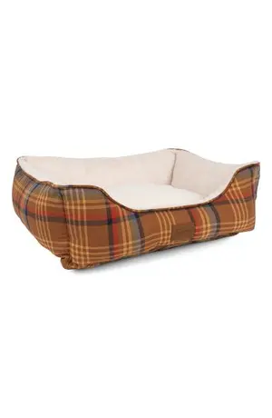 Pendleton Faux Fur Kuddler Dog Bed - Desert Plaid