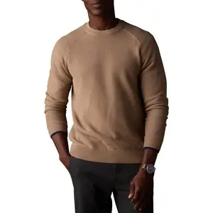 THE NORMAL BRAND Coolmax Cotton Blend Sweater - Dark Taupe