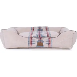 Pendleton High Pile Fleece Kuddler Dog Bed - Harding Rosewood