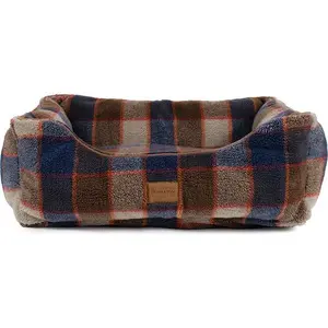 Pendleton High Pile Fleece Kuddler Dog Bed - Mountain Plaid