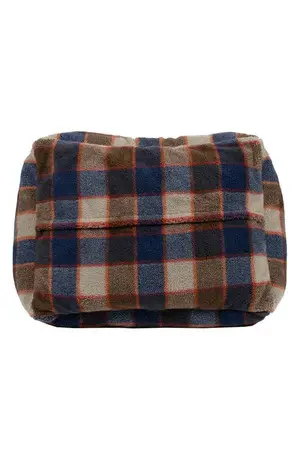 Pendleton High Pile Fleece Kuddler Dog Bed - Mountain Plaid