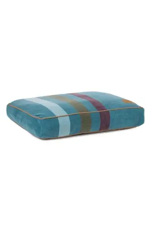 Pendleton Fleece Napper Pet Bed - Cabin Stripe Shale