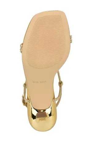 Nine West Vallanh Slingback Sandal - Gold