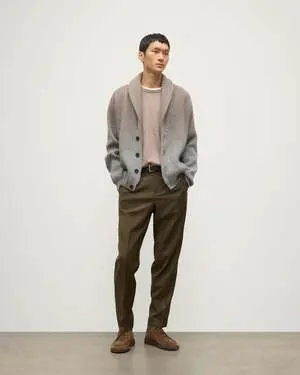 Johnstons Of Elgin Collared Cardigans For Men