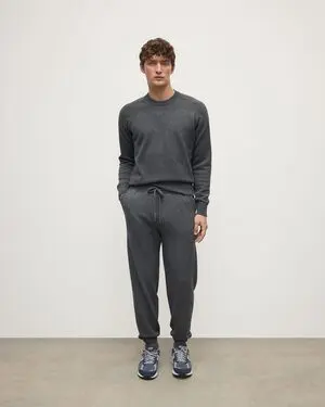 Johnstons Of Elgin Kirk Mid Cahmere Weatpant - Grey
