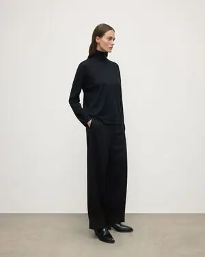 Johnstons Of Elgin Superfine Cashmere Roll Neck Jumper