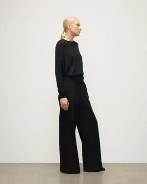 Johnstons Of Elgin Finola Superfine Cashmere Jumper - Black