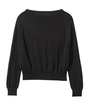 Johnstons Of Elgin Finola Cashmere Jumper - Grey