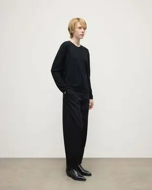 Johnstons Of Elgin Superfine Cashmere Jumper - Black