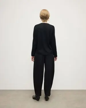 Johnstons Of Elgin Superfine Cashmere Jumper - Black