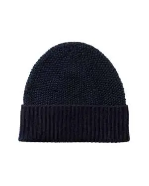Johnstons Of Elgin Seed Stitch Cashmere Beanie - Green