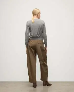 Johnstons Of Elgin Ella Superfine Cashmere Jumper - Grey