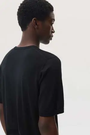 Johnstons Of Elgin Superfine Merino Back T-shirt