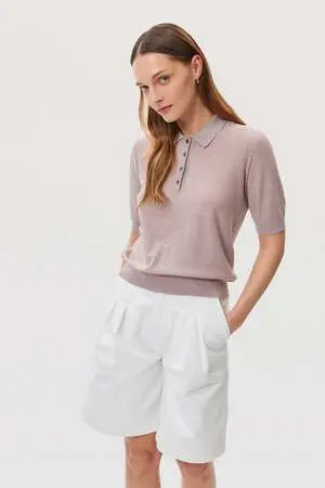 Johnstons Of Elgin Frill Tops