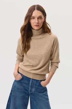 Women's Relaxed Roll-Neck Sweaters