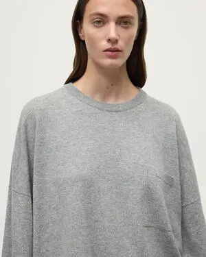 Johnstons Of Elgin Cashmere Jumper - Grey
