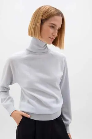 Johnstons Of Elgin Cashmere Roll Neck Jumper