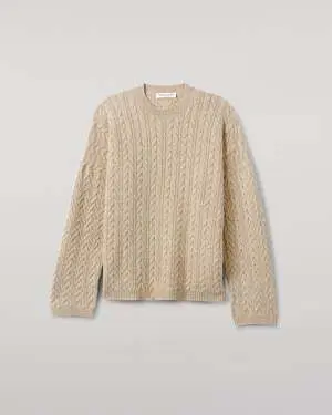 Johnstons Of Elgin Cable Knit Cashmere Jumper