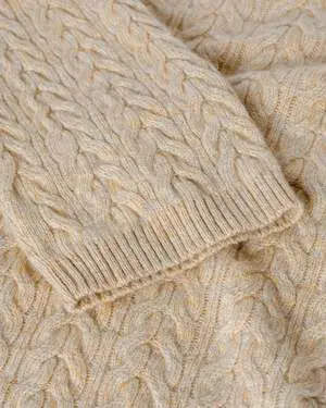 Johnstons Of Elgin Cable Knit Cashmere Jumper
