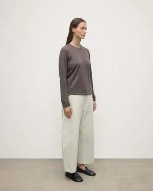 Johnstons Of Elgin Superfine Cashmere Jumper - Brown