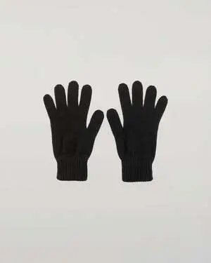 Johnstons Of Elgin Cashmere Gloves - Black