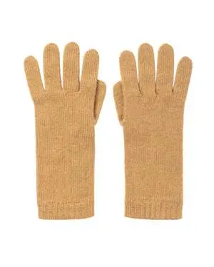 Johnstons Of Elgin Cashmere Gloves - Brown