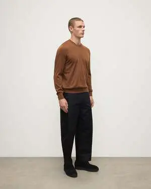 Johnstons Of Elgin Superfine Cashmere Round Neck Jumper