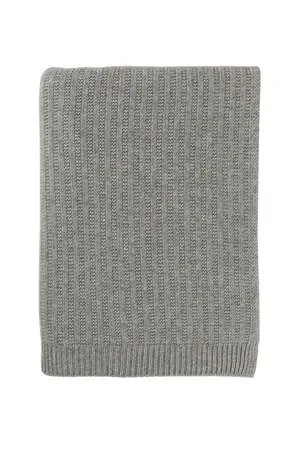 Johnstons Of Elgin Texture Knitted Light Cashmere Throw