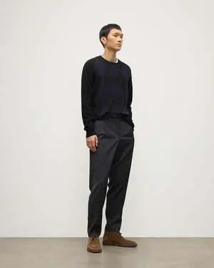 Johnstons Of Elgin Argyll Cashmere Jumper - Black